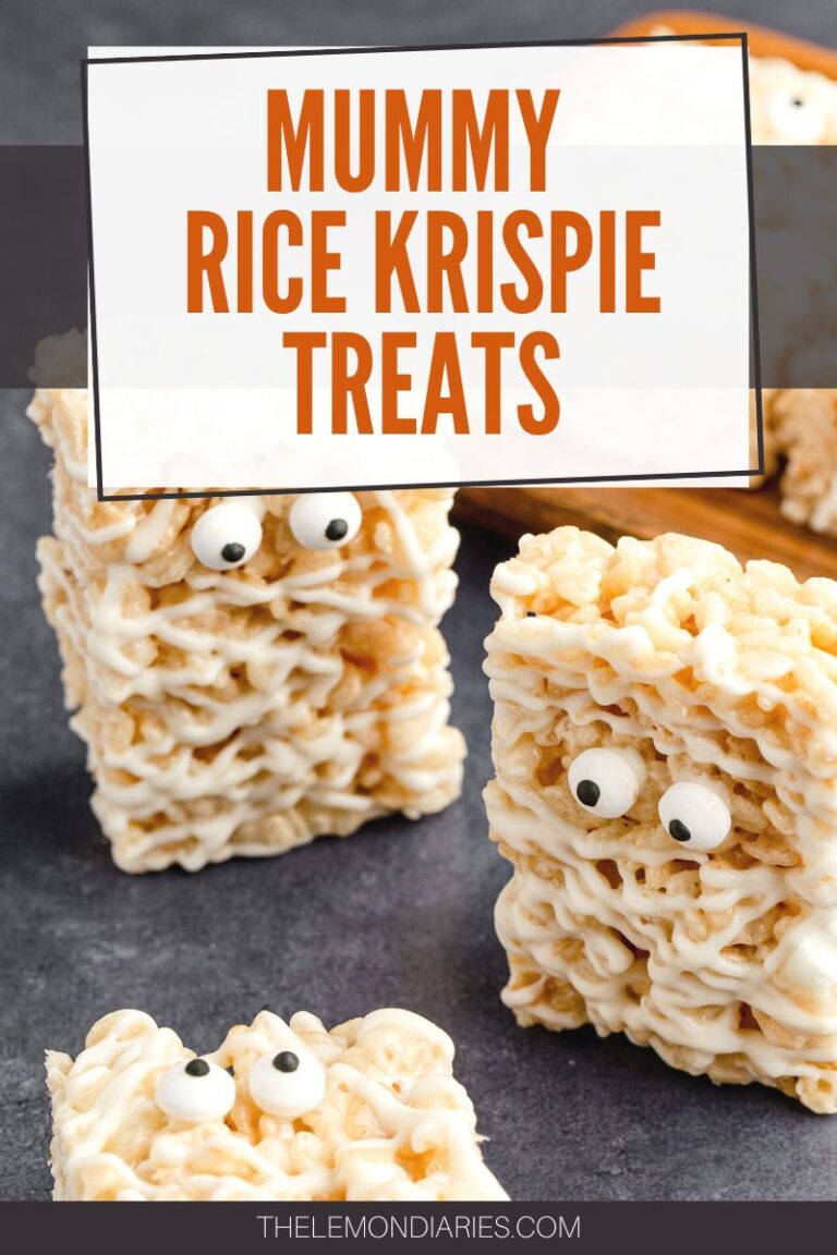 Mummy Rice Krispie Treats-The Lemon Diaries