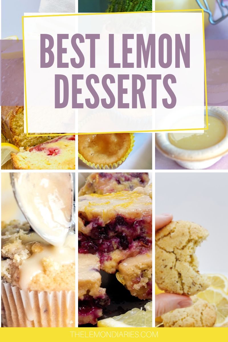 Best Lemon Desserts-The Lemon Diaries