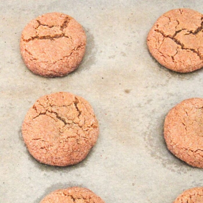Grandmas Molasses and Raw Sugar Cookies
