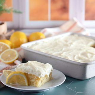 Lemon Wacky Cake Recipe-The Lemon Diaries