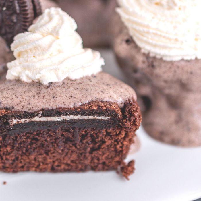 Stuffed Oreo Brownies with Melting Oreo Cream-Lemon Diaries