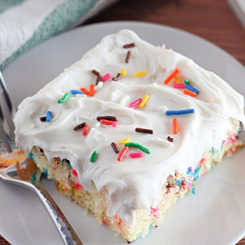 Funfetti Wacky Cake Recipe-The Lemon Diaries