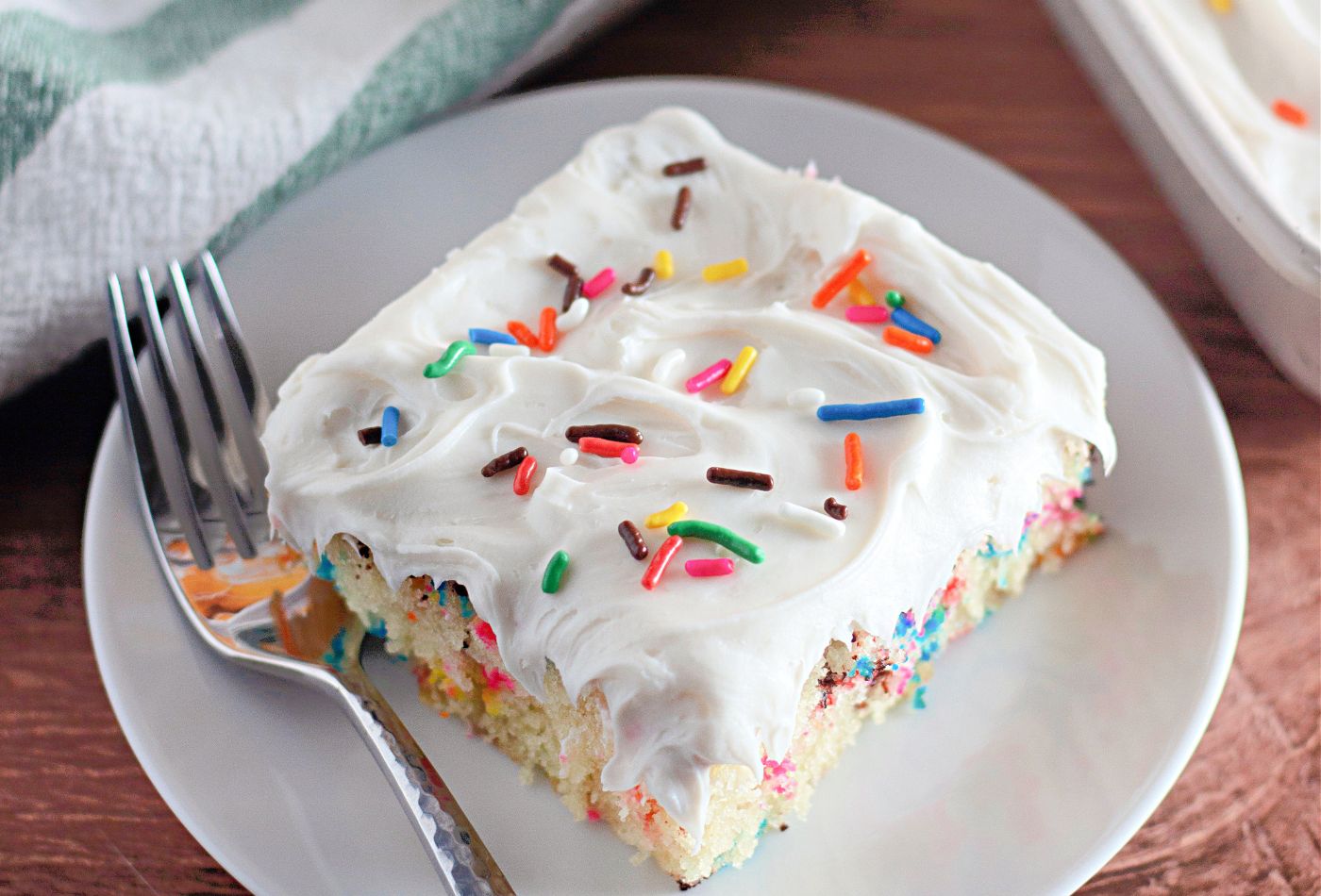 Funfetti Wacky Cake Recipe-The Lemon Diaries